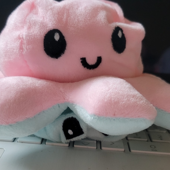 Toys | Reversible Plush Octopus Double Sided Flip Octopus Show Your ...